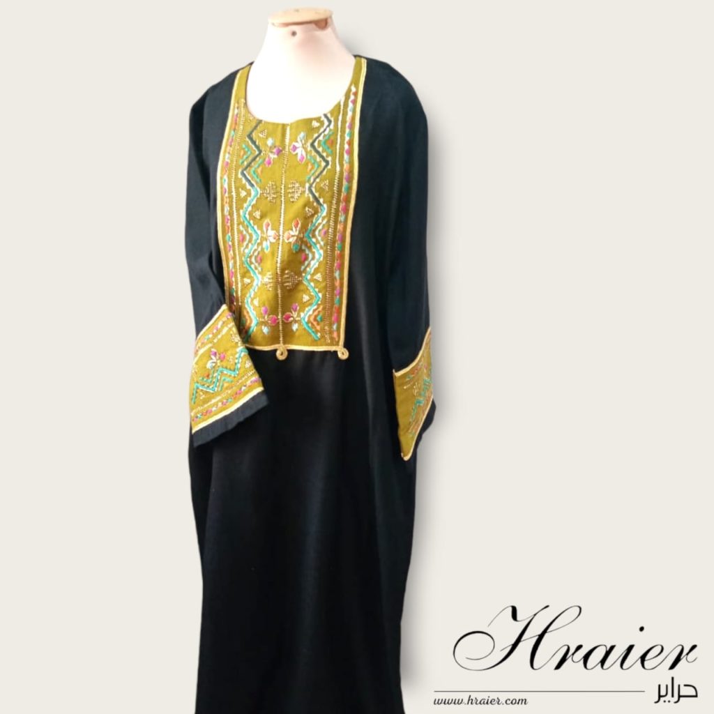 Jebba hayek noir brodée | Tunisie - تونس octobre 2025